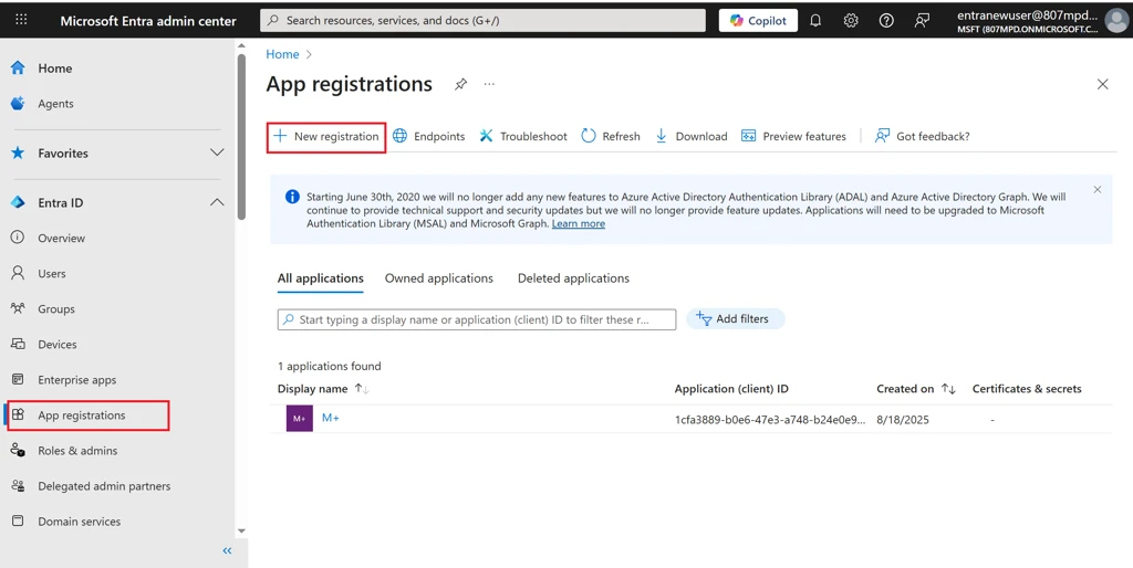 Microsoft AD Integration – Global Health