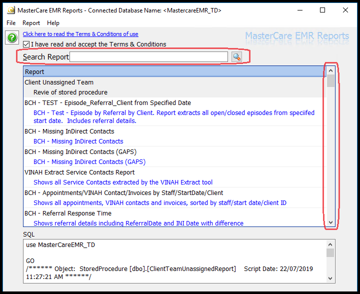 Creating and Editing Customised Reports – Global Health