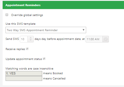 How Do I Set Up 2-Way SMS Appointment Reminders? – Global Health